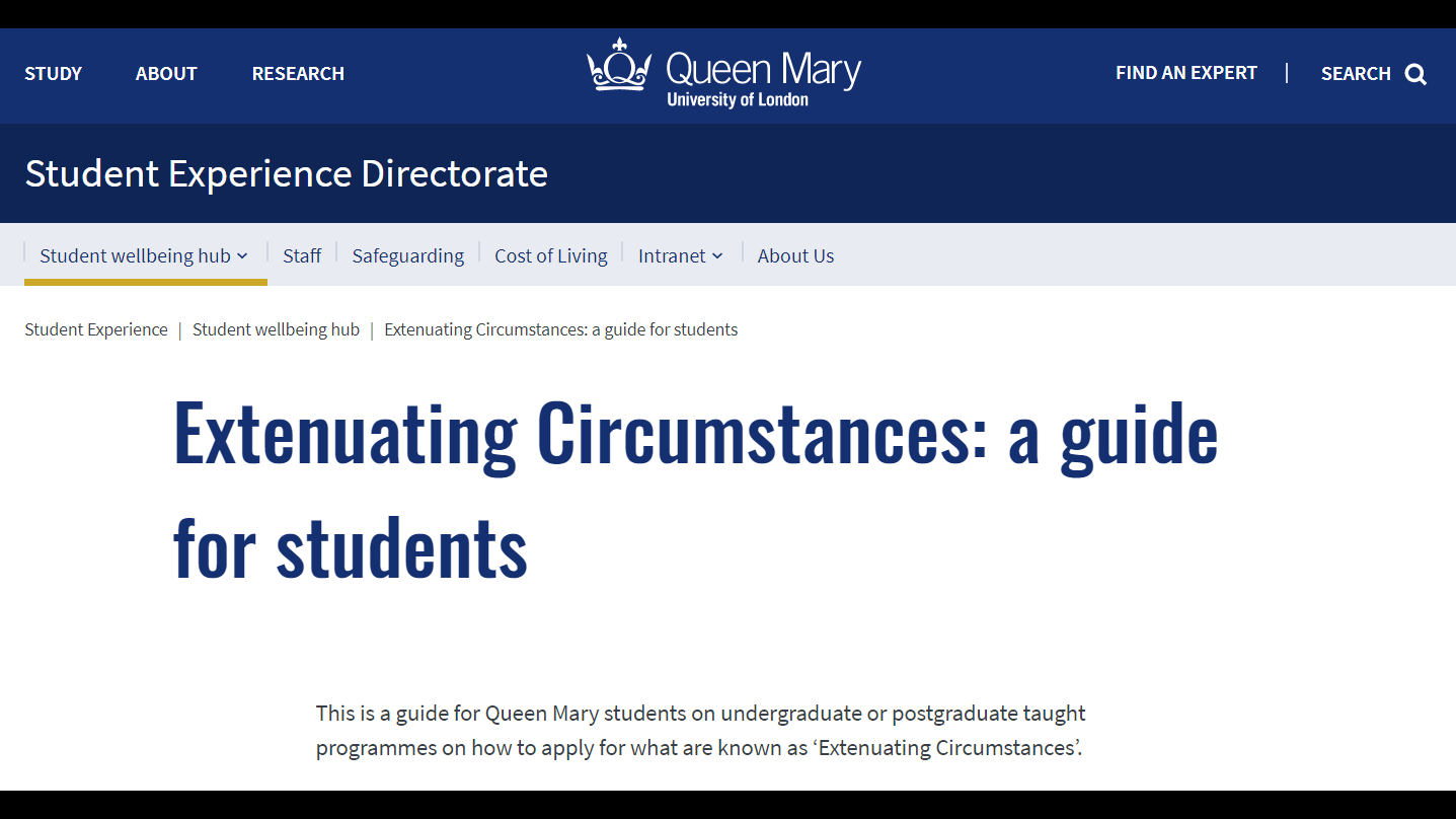 Introduction to extenuating circumstances by Dominic Hurst on Prezi Video